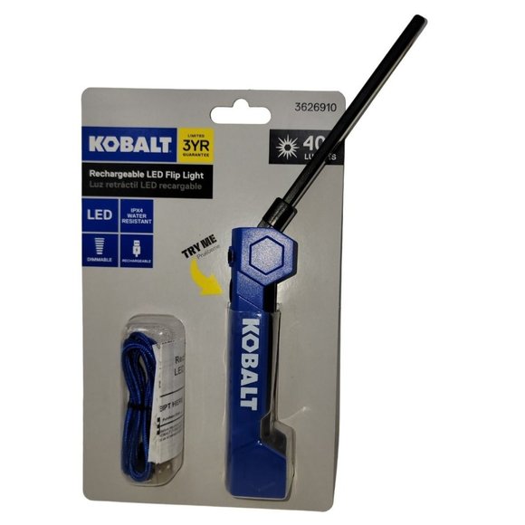 Kobalt | Other | Kobalt Rechargeable Led Flip Light 40 Lumens | Poshmark
